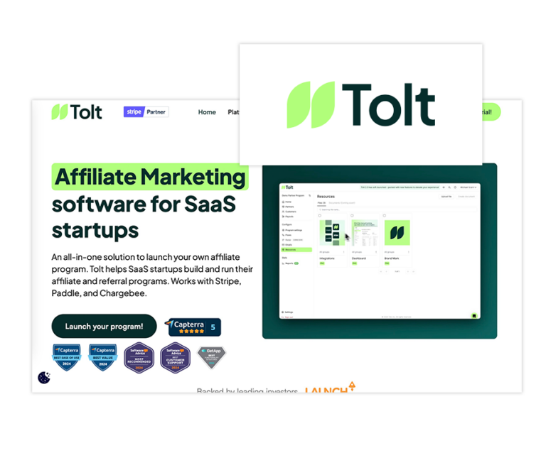 Tolt | Seamless Affiliate & Referral Marketing Software